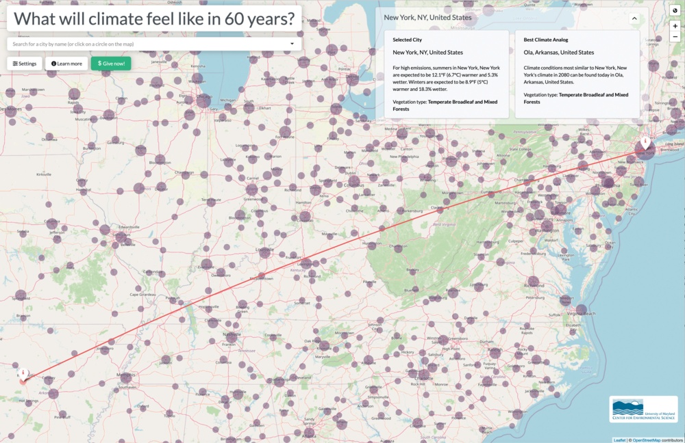 The Climate Time Machine - AMS Weather Band